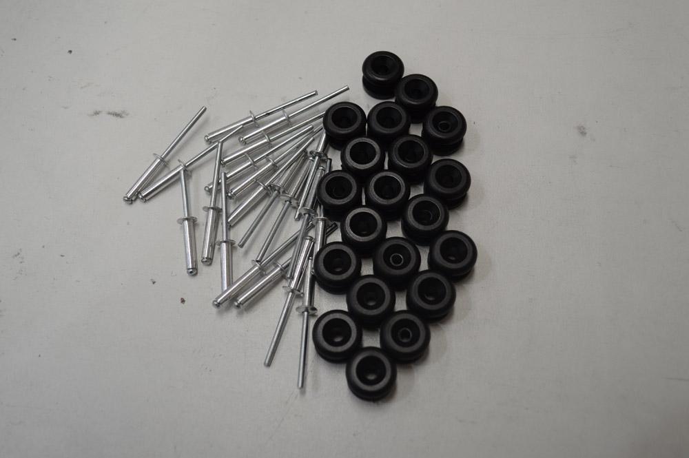 Pack of 20 Tonneau Rope Buttons and Rivets – Ute Covers Direct